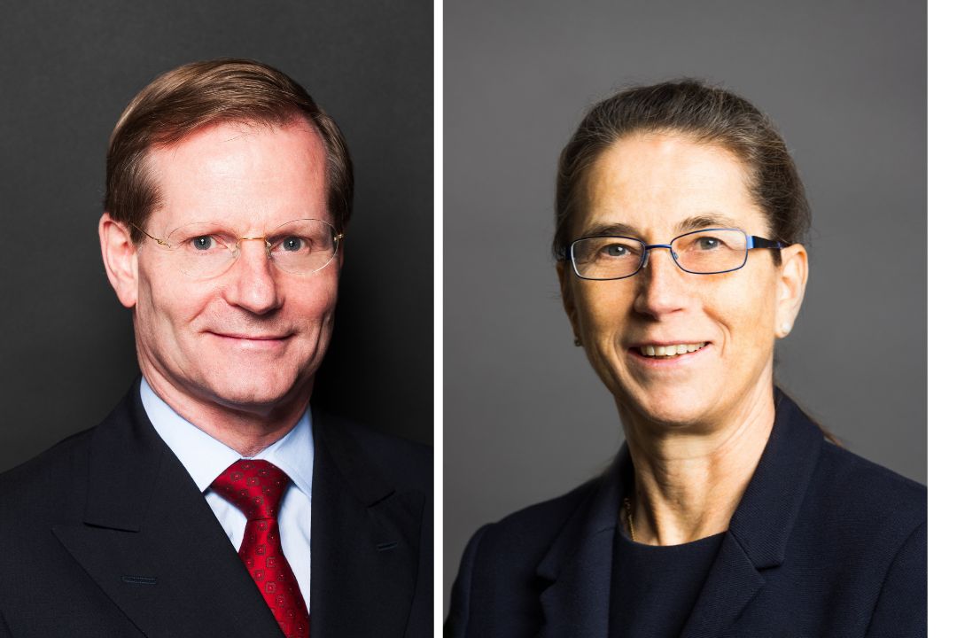 Elspeth Talbot Rice KC and David Brownbill KC speaking at ...